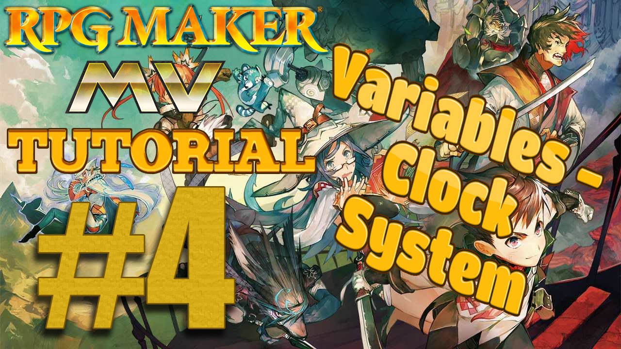 Rpg Maker Mv Tutorial World Variables Clock System Youtube