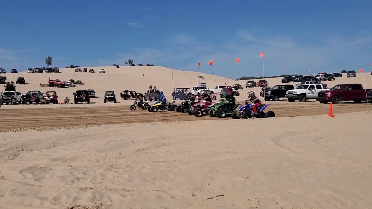 Lt500r Quadzilla Drag Race Duner Alky Zilla Youtube