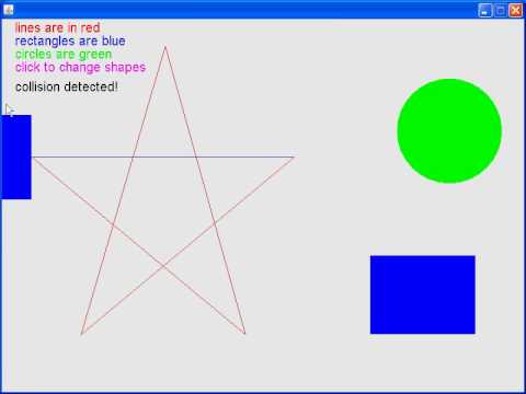 2d Collision Detection And Handling In Java By Tyler Griffin Youtube