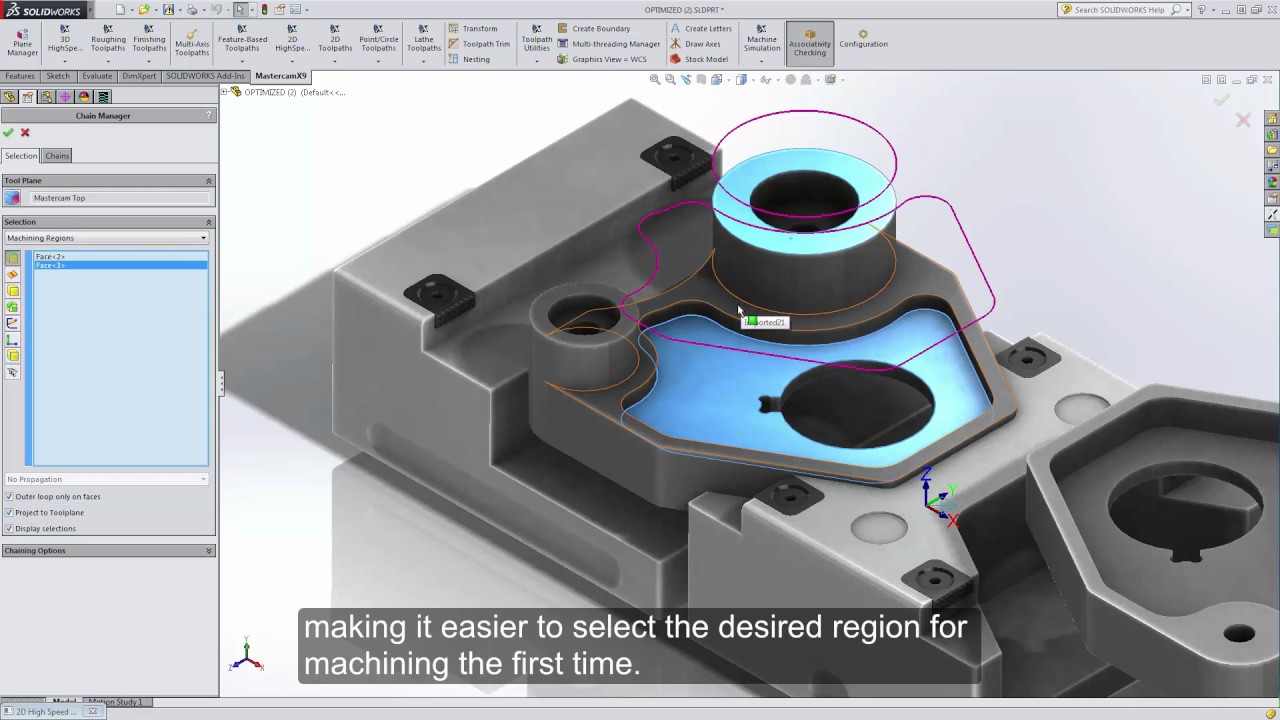 Integrate Mastercam For Solidworks Youtube