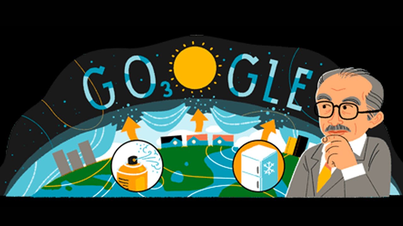 Mario Molina Google Doodle Celebrates Mexican Nobel Laureate Who Helped Save The Ozone Layer