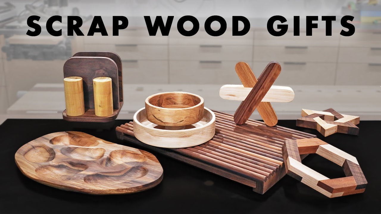 Easy Handmade Gifts You Can Make From Scrap Wood Youtube