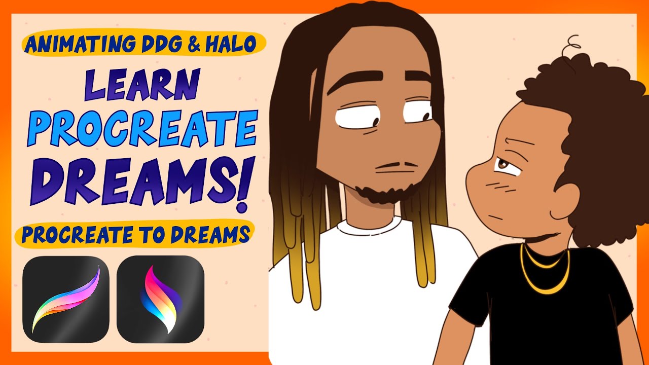 Learn Procreate Dreams Beginner Friendly Ddg Halo Animation