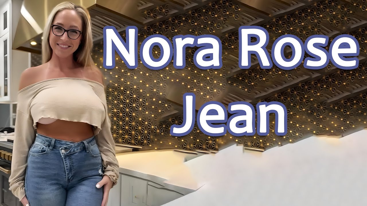 Nora Rose Jean Curvy Plus Size Model Fashion Lifestyle Reels