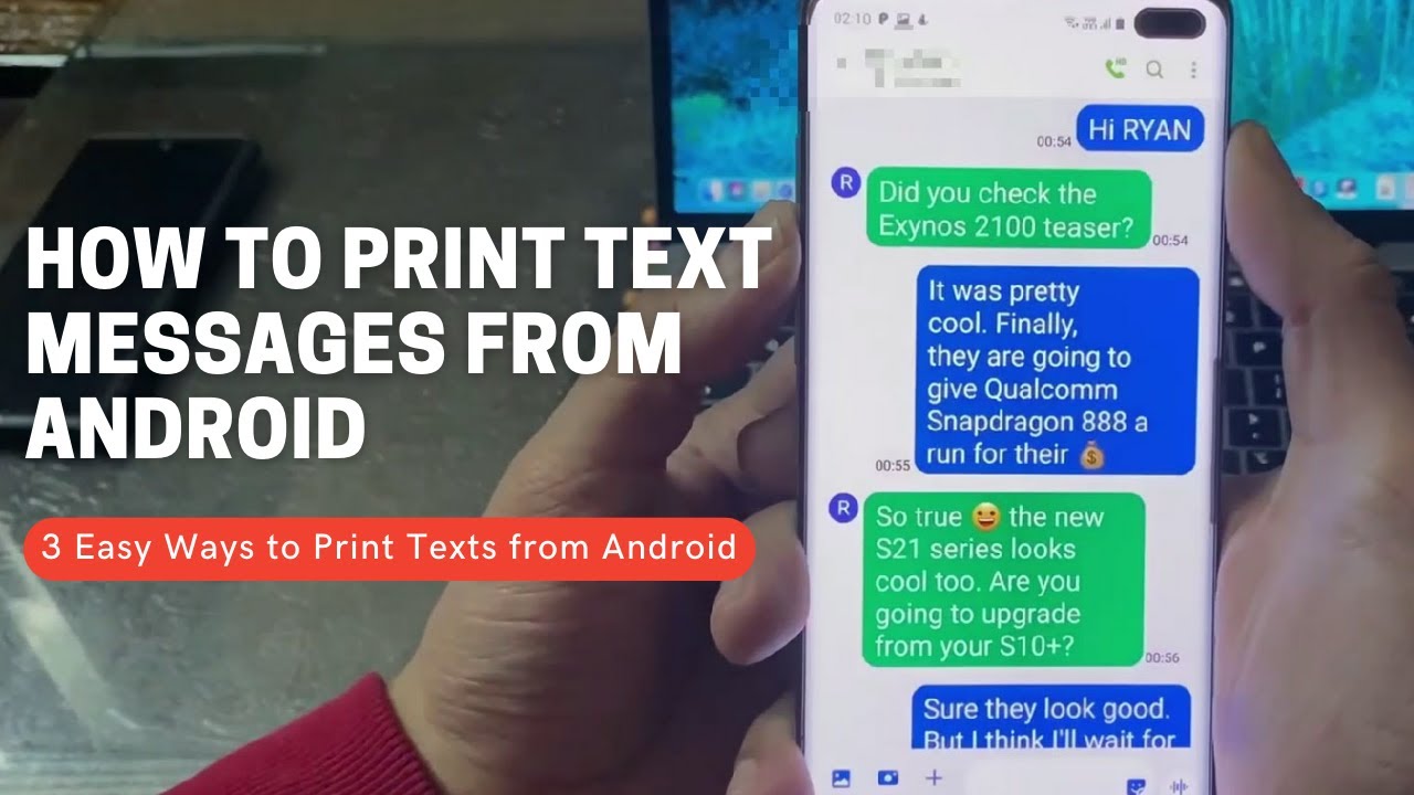 How Can I Print Text Messages For Court