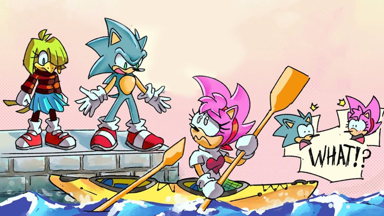 Sonic And Friends Sonic Comic Dub Sky Comic Youtube