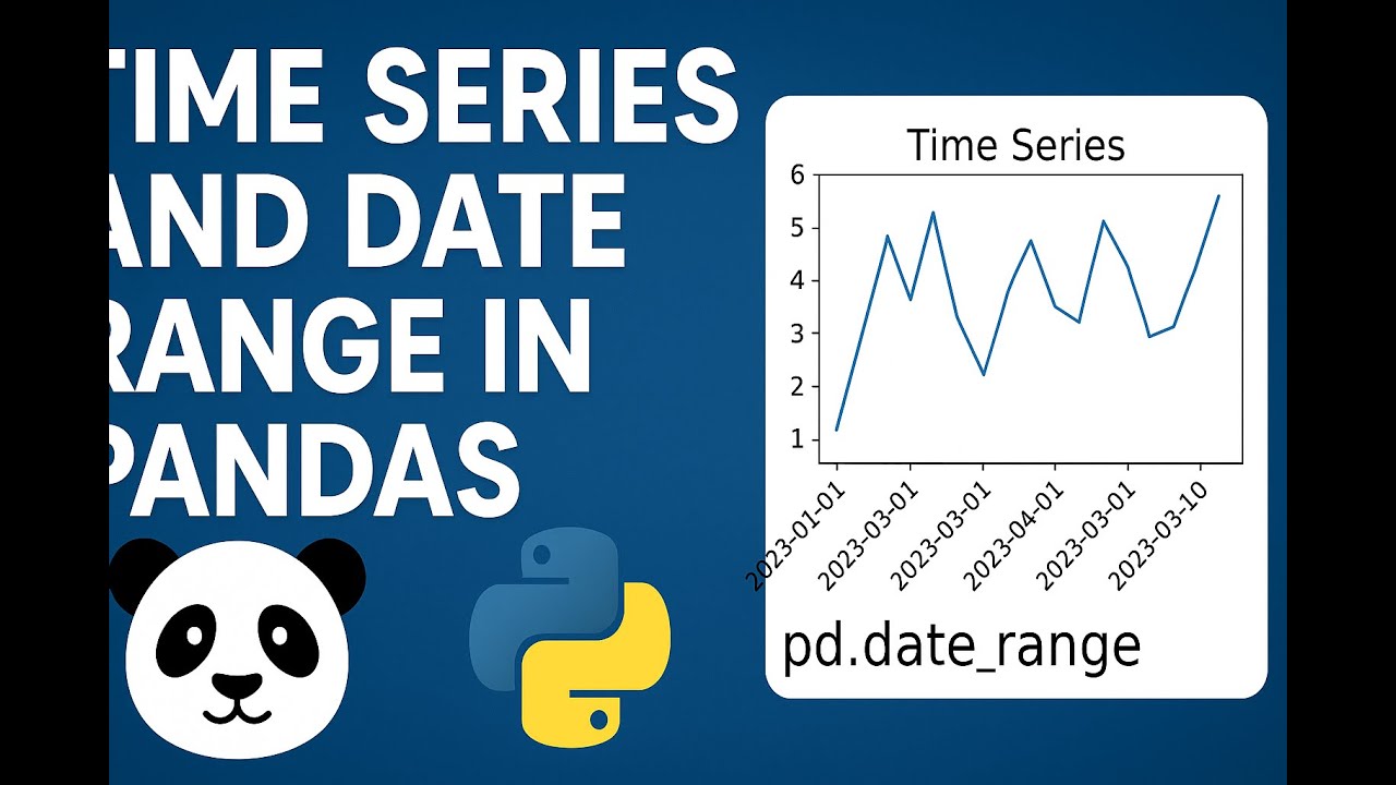 рџ Time Series And Date Range In Pandas Python For Data Analysis рџђј