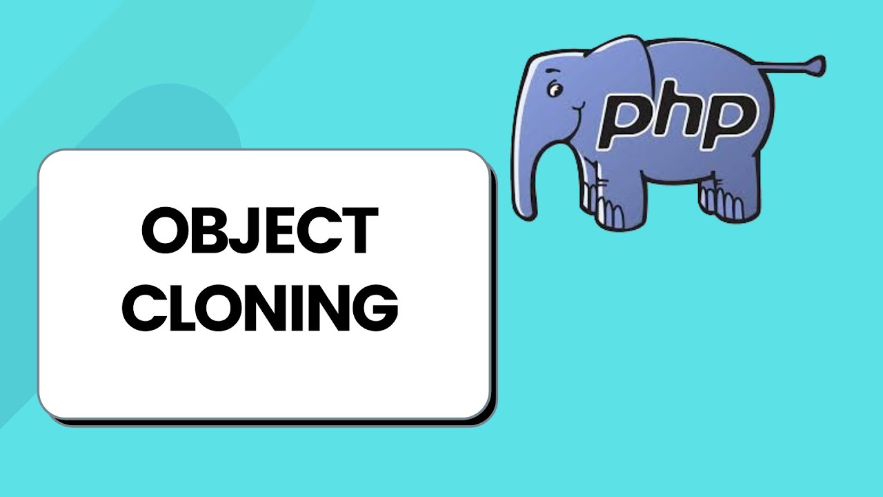 Object Cloning In Php Youtube