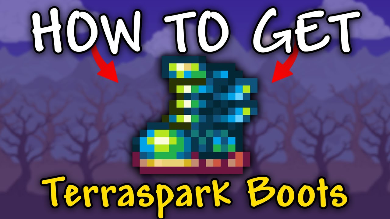 How To Get Terraspark Boots In Terraria Terraspark Boots Terraria