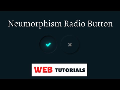 Radio Buttons Ui Design Css Css3 Custom Neumorphism Radio Button