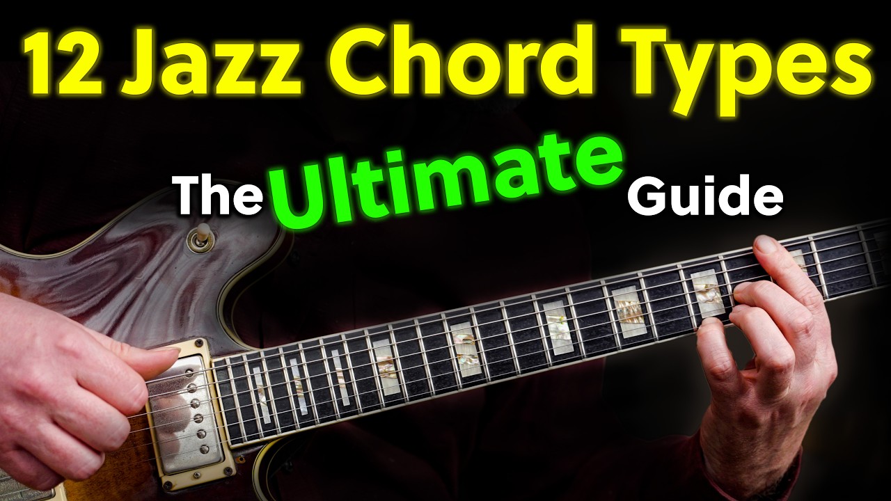 The Ultimate Jazz Chord Guide 12 Most Important Voicing Types Chords