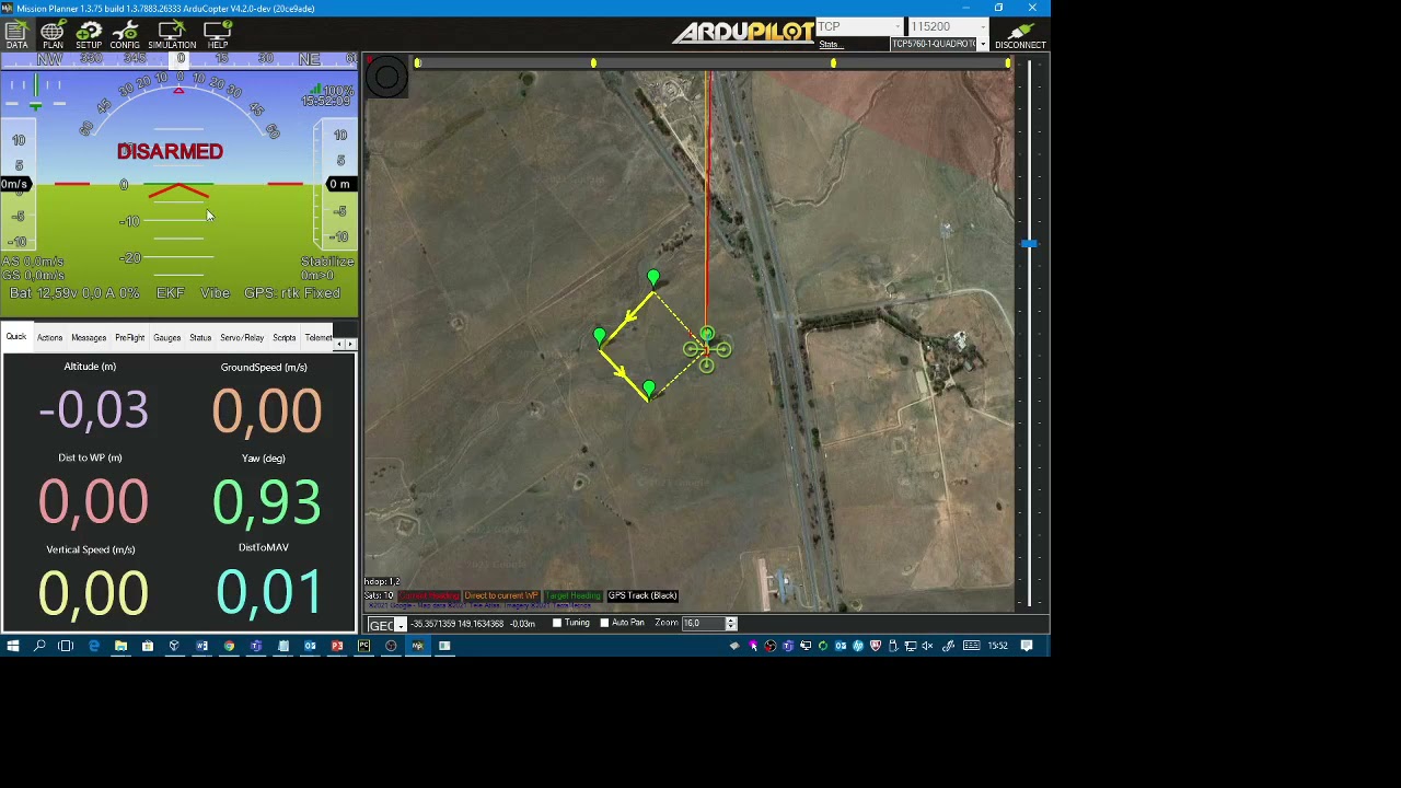 Dynamic Flight Planning With Python Dronekit Example 1 Youtube