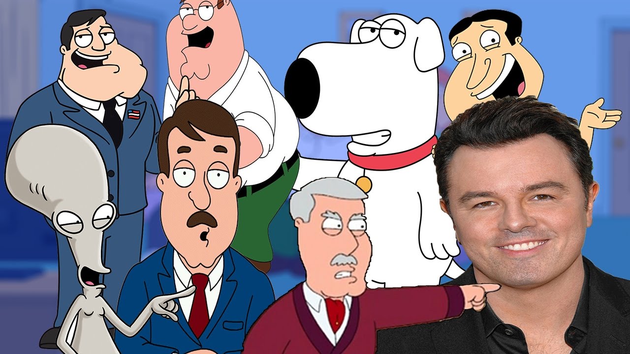 Seth Macfarlane Family Guy Voices