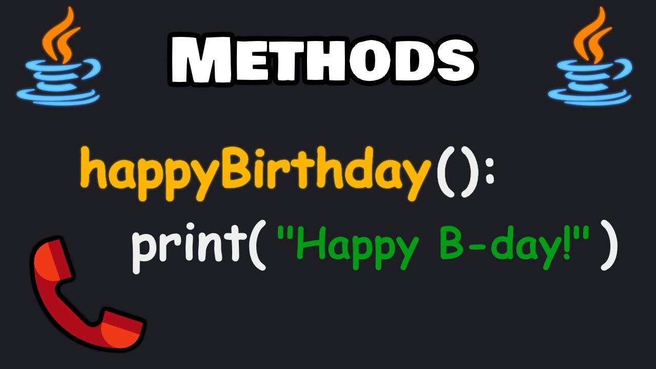 Methods In Java Are Easy рџ ћ Youtube