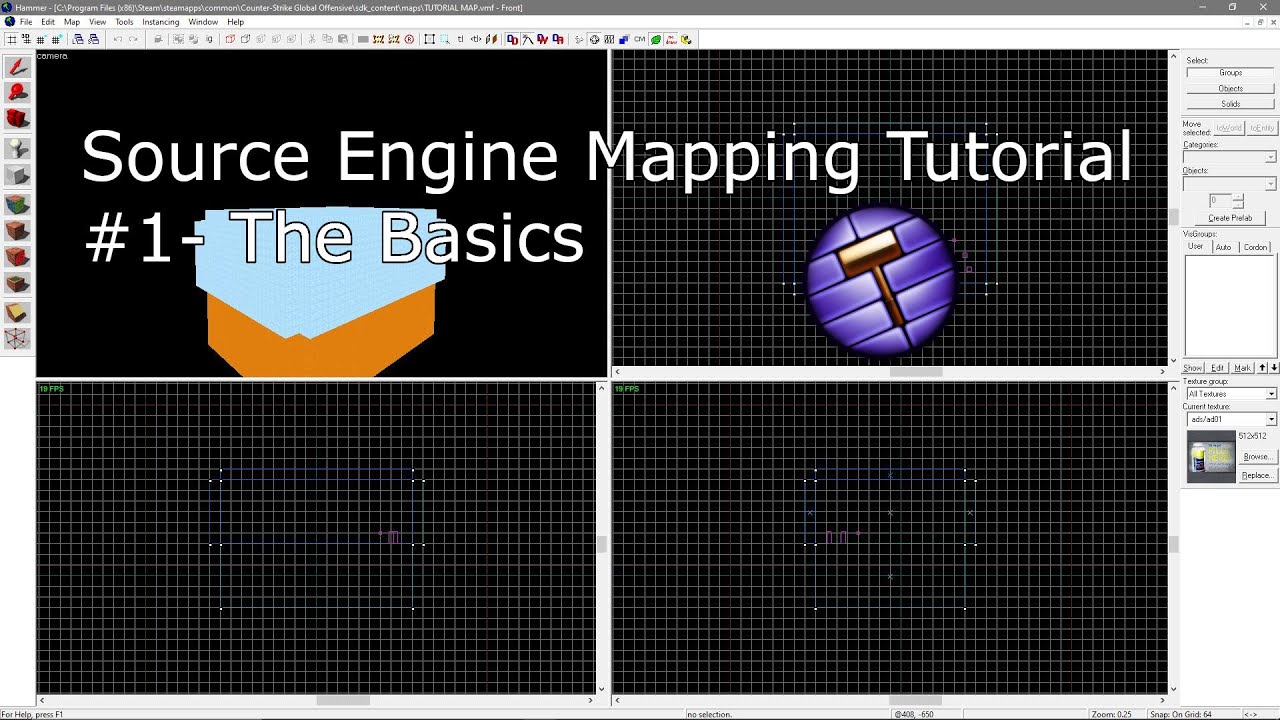 Source Engine Mapping Tutorial 1 The Basics Youtube