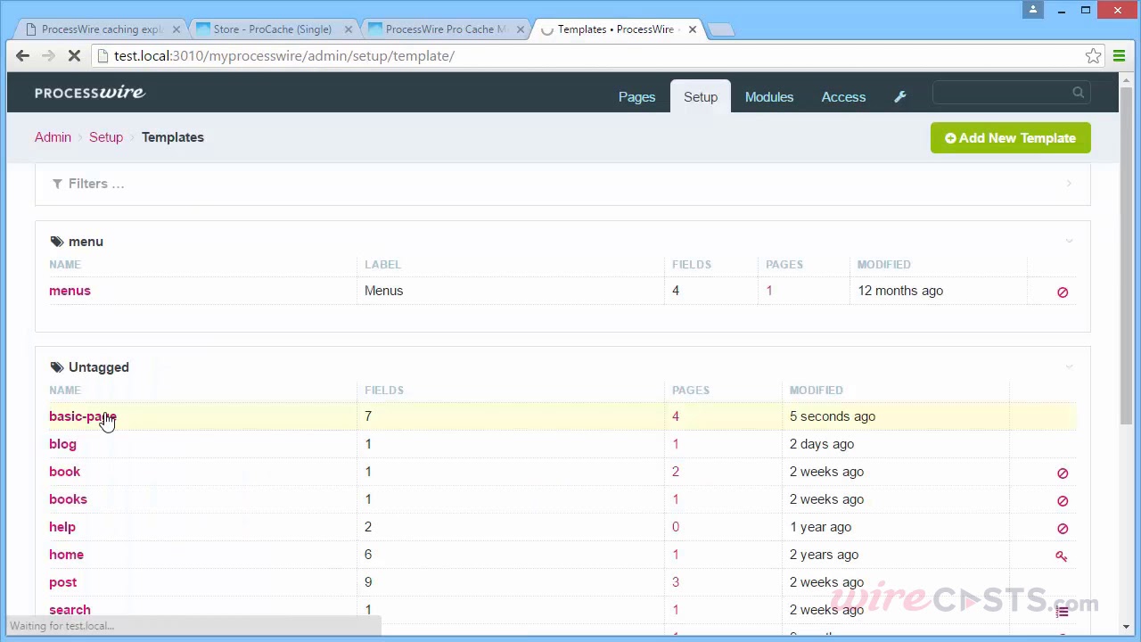 Wordpress Vs Processwire Page Caching Youtube