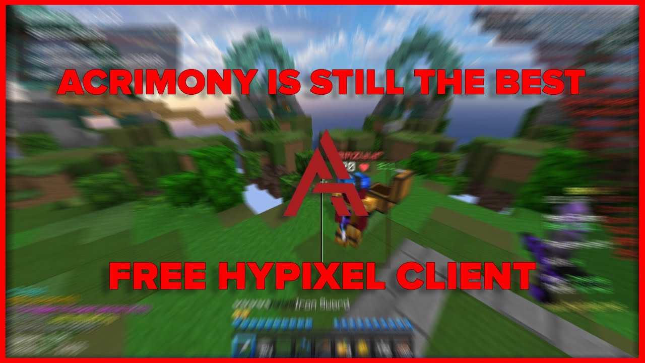 Acrimony Got Updated Free Client Still Destroying Hypixel Youtube