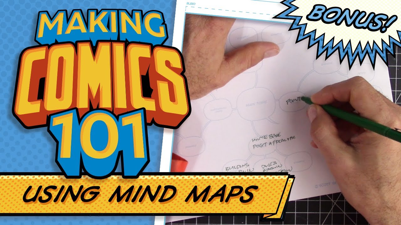 Using Mind Maps To World Build Making Comics 101 Bonus Issue Youtube