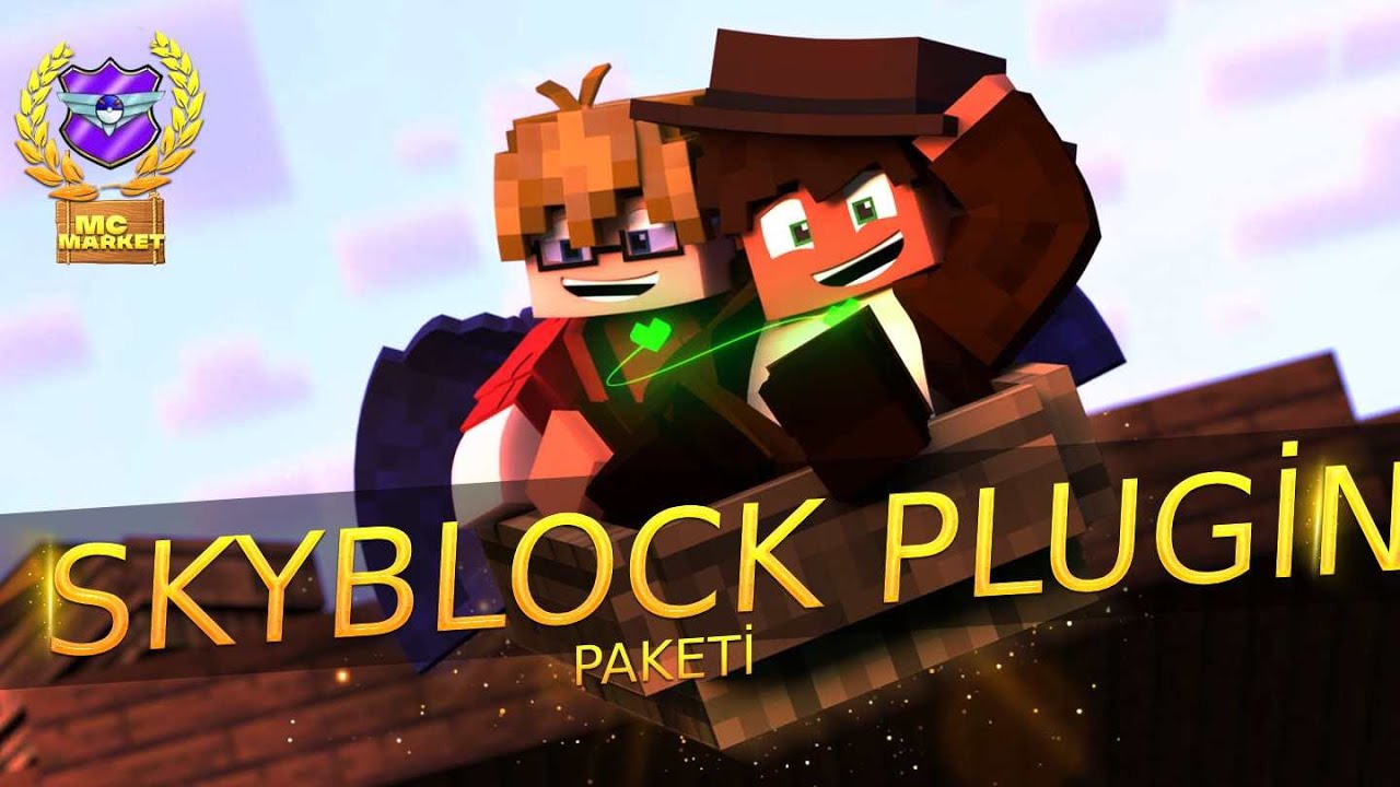 Minecraft Skyblock Plugin Paketi V1 Youtube