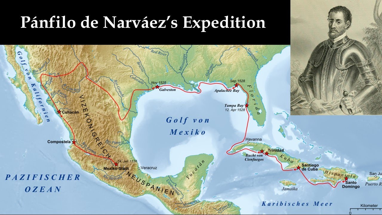 Panfilo De Narvaez How Many Of The 600 Members Of The Expedition