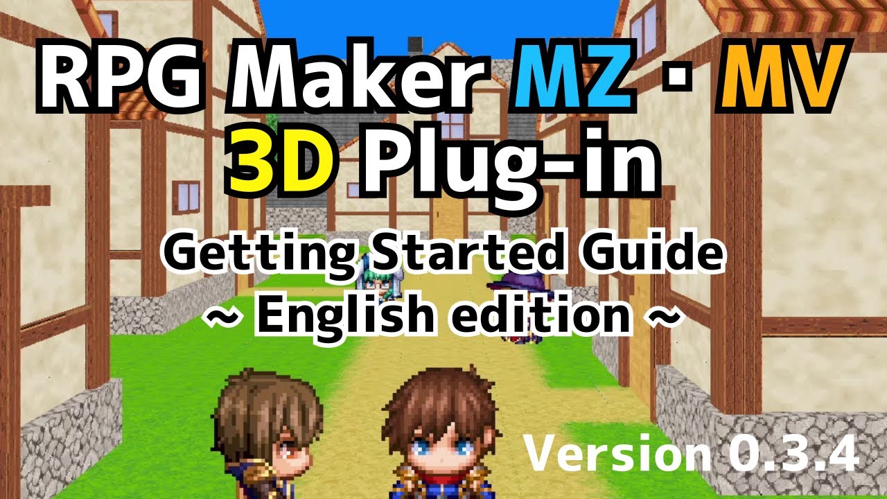 3d Plugin Getting Started Guide For Rpg Maker Mz And Mv Youtube