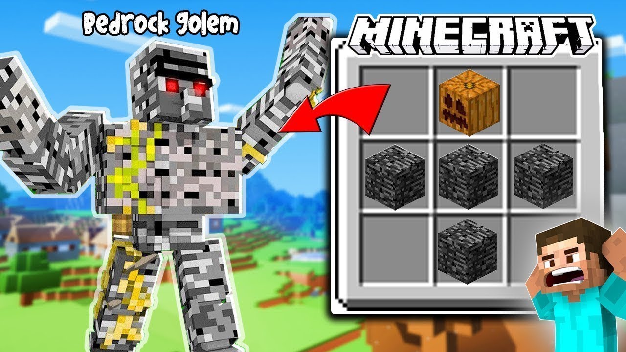 Crafting New Golems In Minecraft From Every Block рџ ґрџ ґ Prinash Youtube