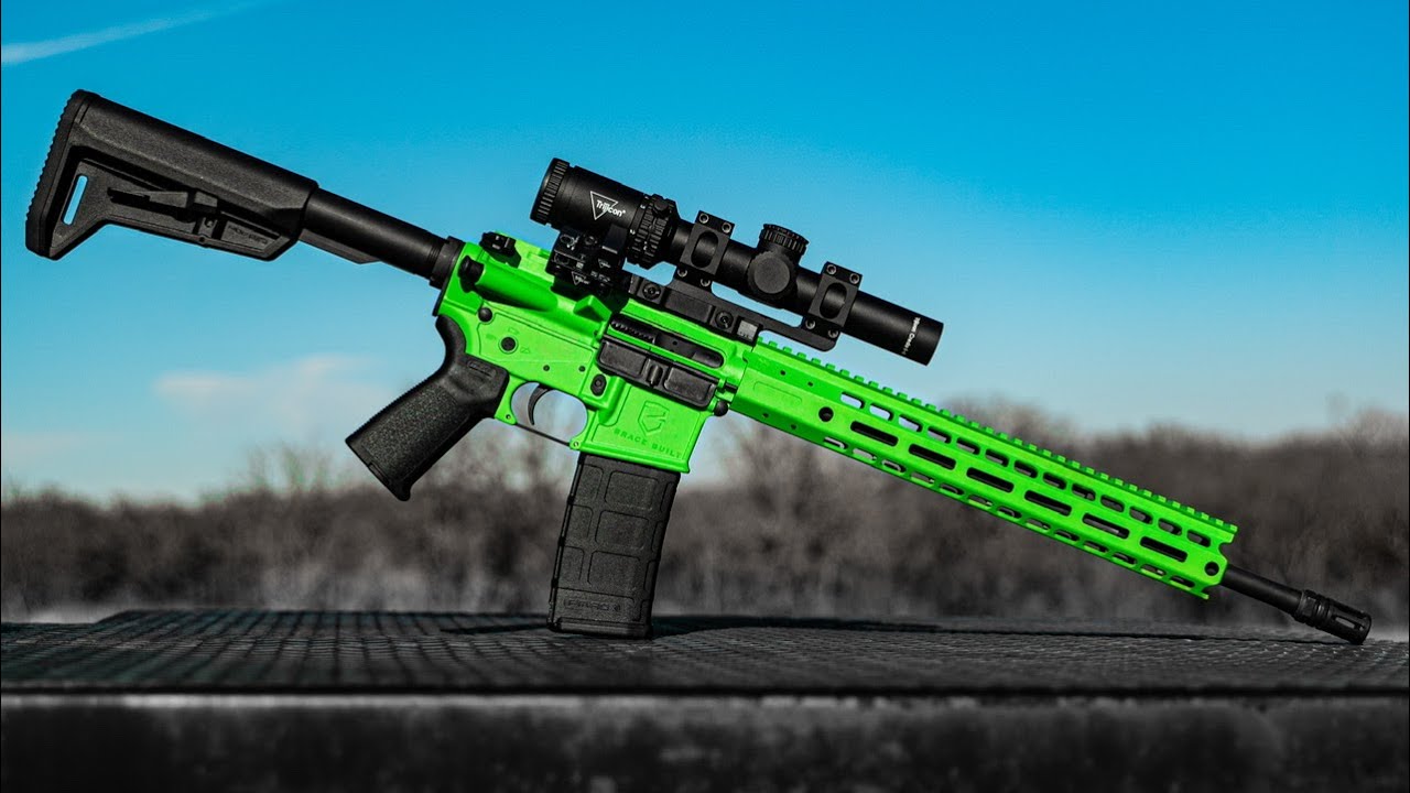Brace Built Ar 15 Full Build 1st Impressions 2022 Zombie Green