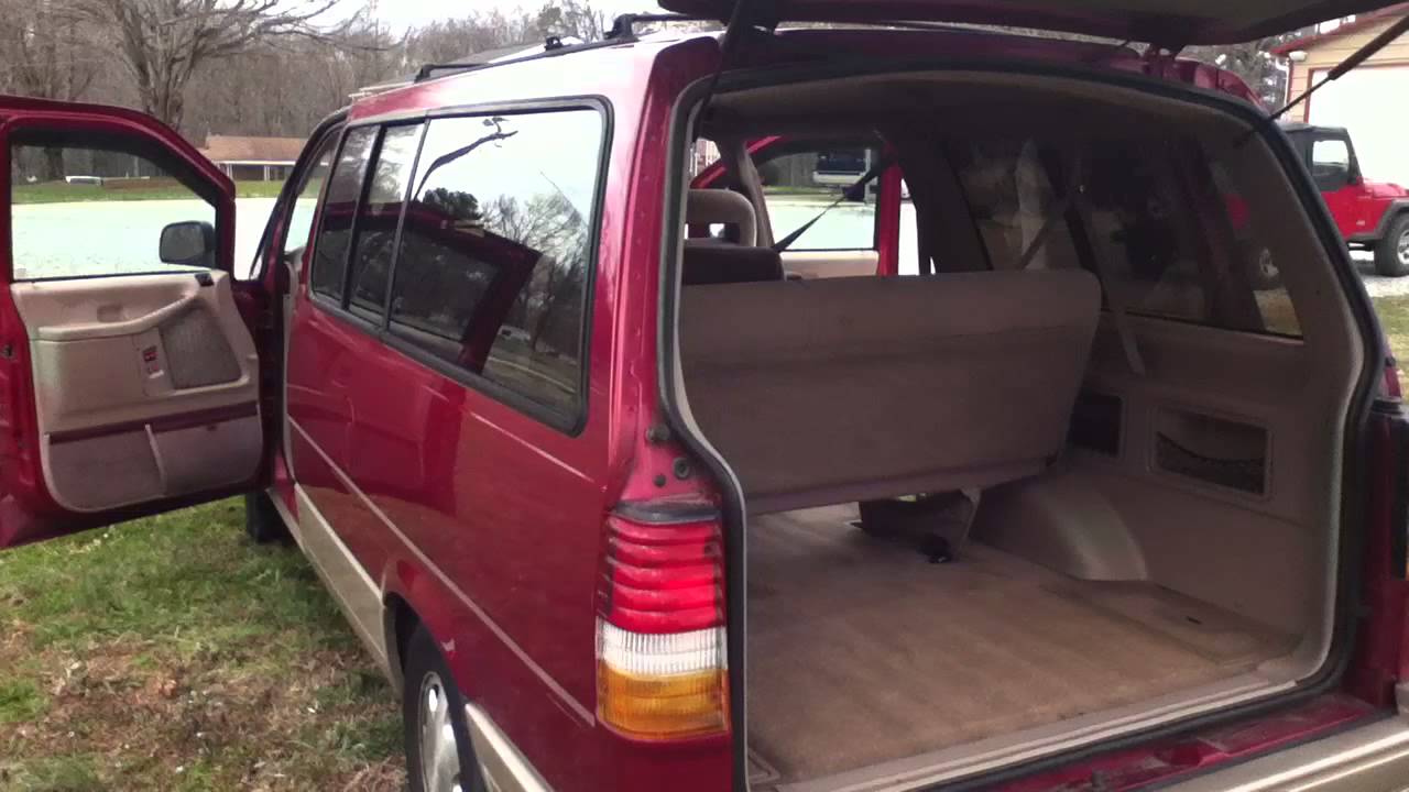 1996 Ford Aerostar 4 0l Extended Van Youtube
