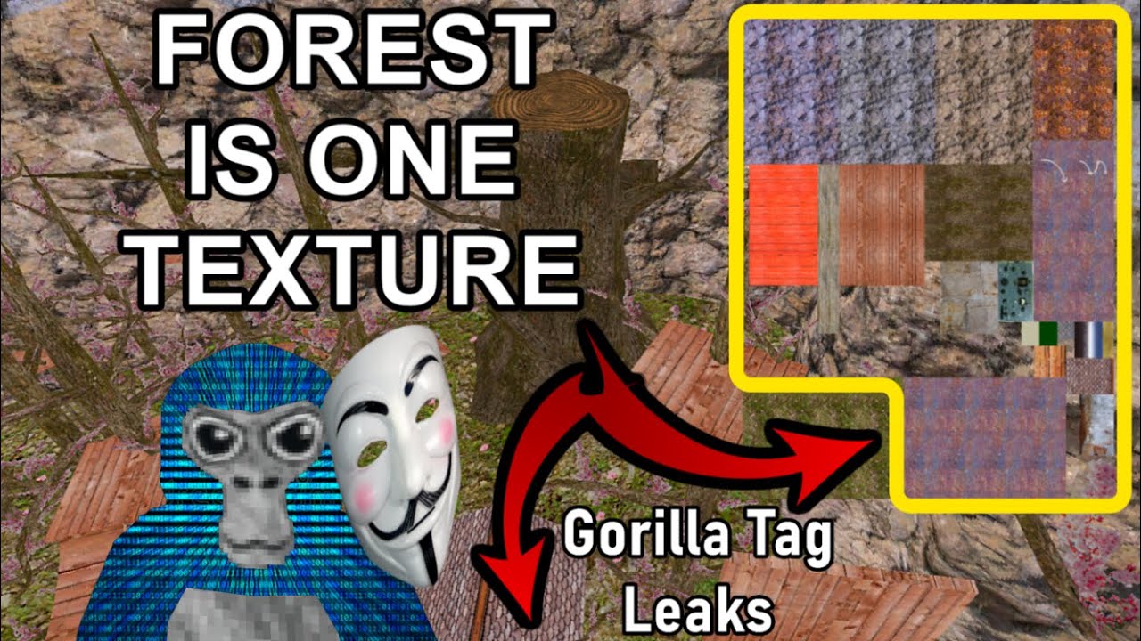 It S All One Texture Gorilla Tag Vr Beta Leaks And Information Youtube