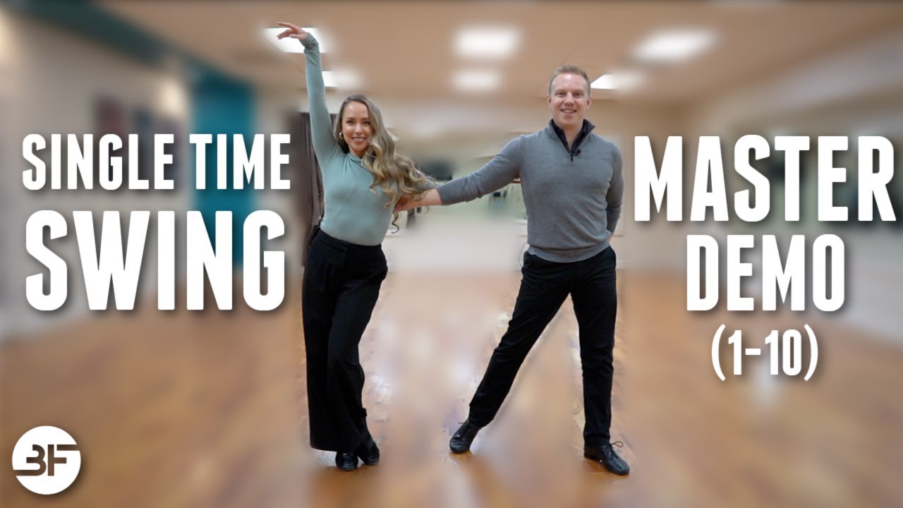 Single Time Swing Moves Swing Jitterbug Master Demo 1 10 Youtube