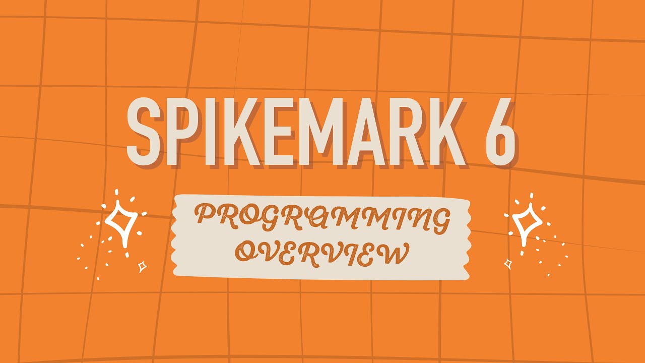 Spikemark 6 Programming Overview Youtube