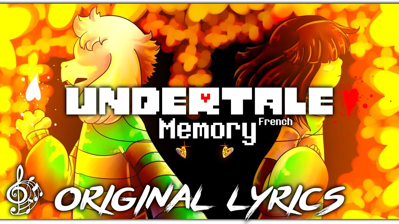 Redone Undertale Memory Asriel And Chara French Original