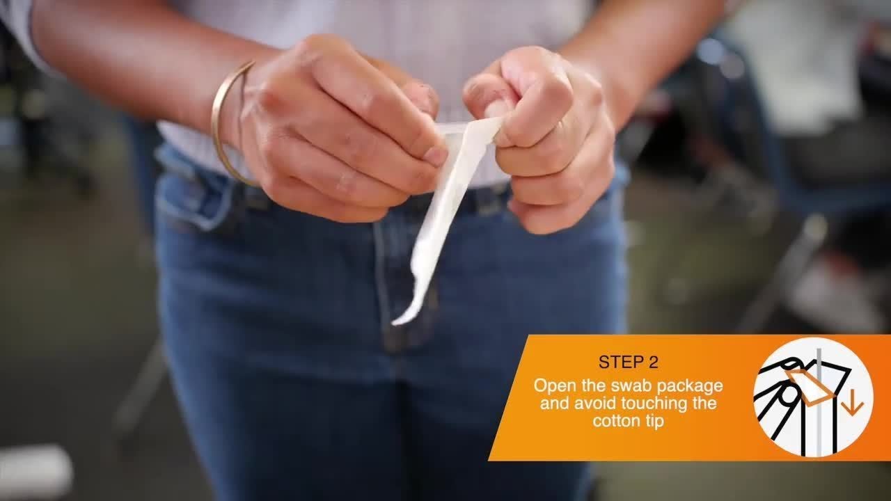 Readycheckgo Testing Program How To Swab Youtube
