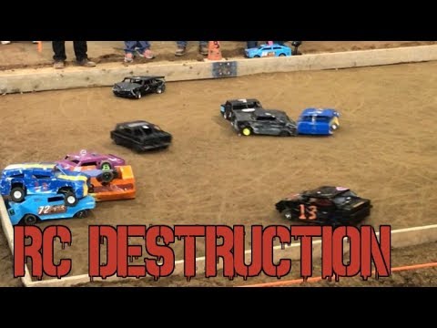 Rc Demolition Derby Rc Car Racing Motorama 2018 Youtube