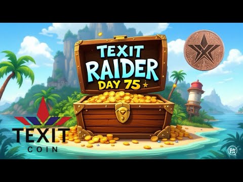 Texit Raider Day 75 Mining Texit Coin Youtube