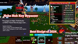 Roblox Hack Blox Fruit Hoho Hub Script Key Bypasser Full Tutorial How ...