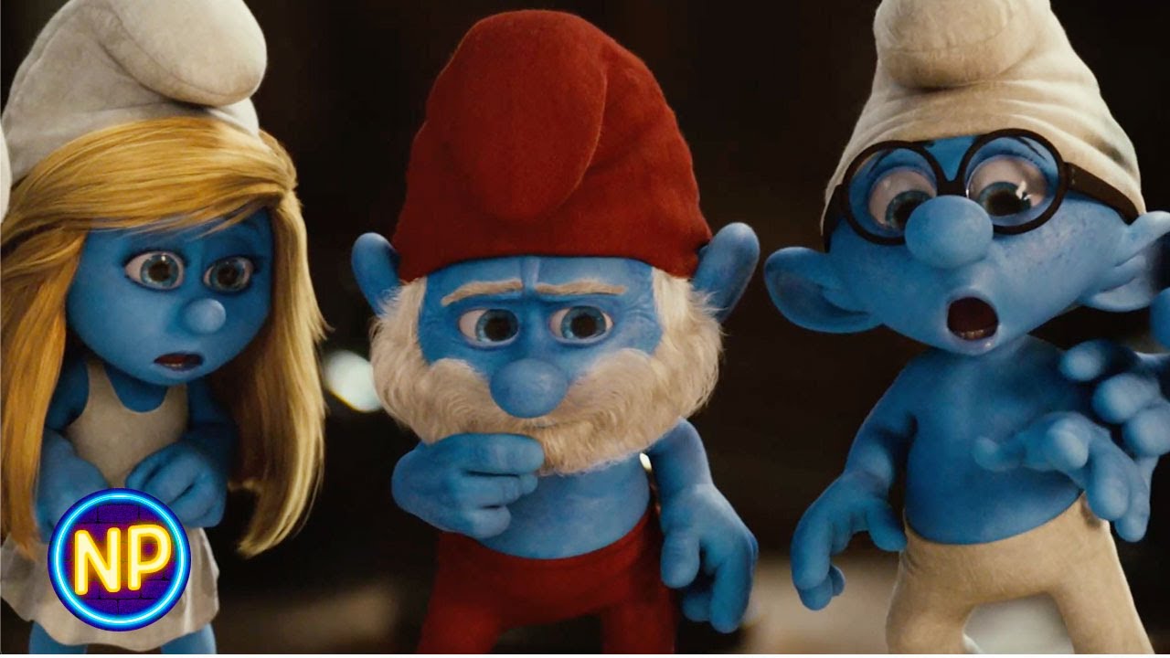 Gargamel Ambushes The Smurfs The Smurfs Youtube