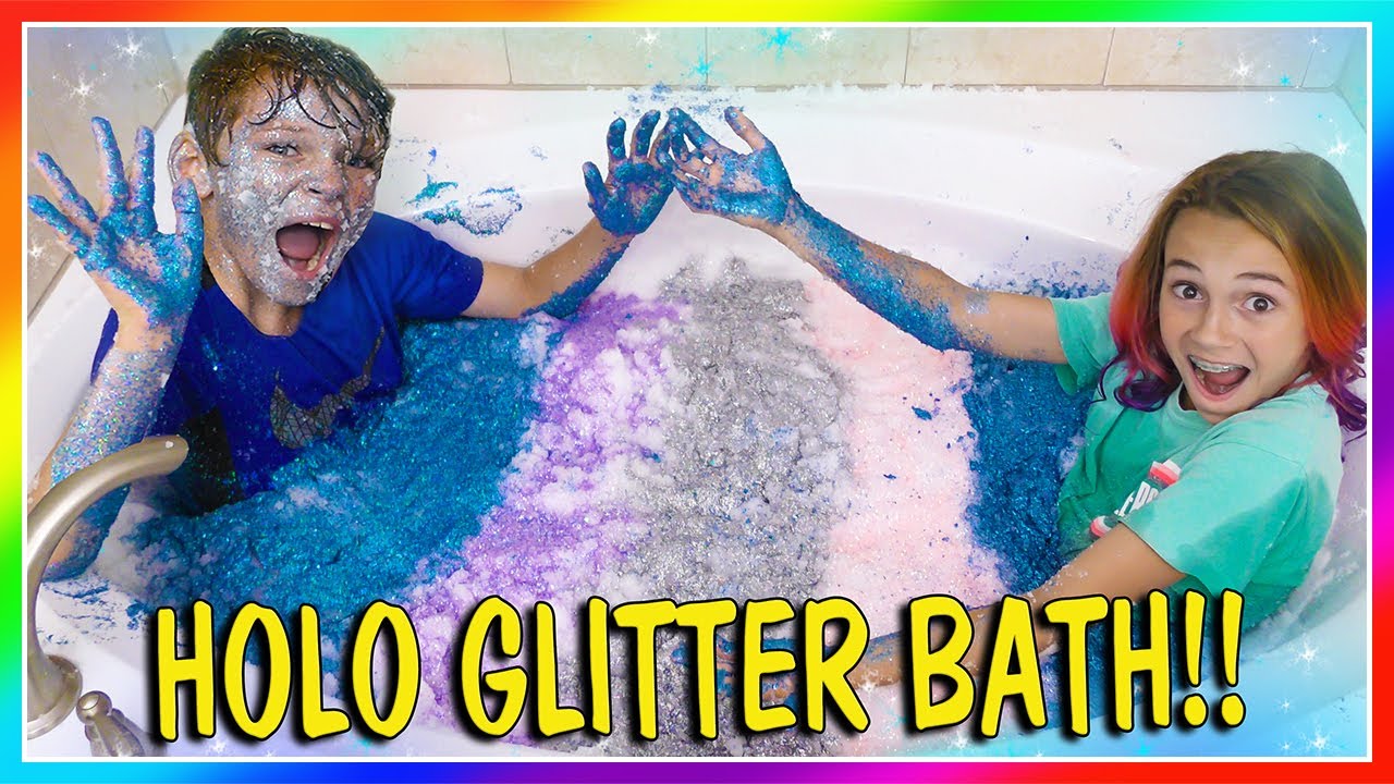 Holo Glitter Challenge We Are The Davises Youtube