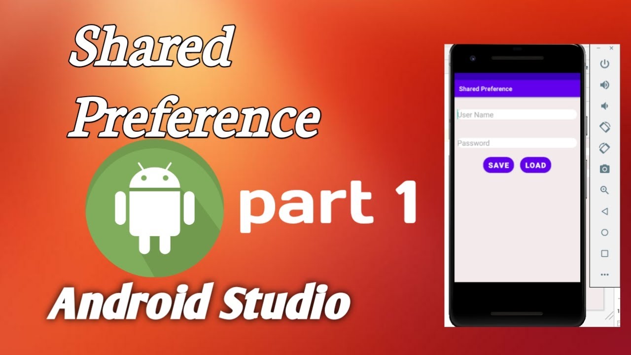 Sharedpreferences Android Studio Tutorial 2021 Update Version Youtube
