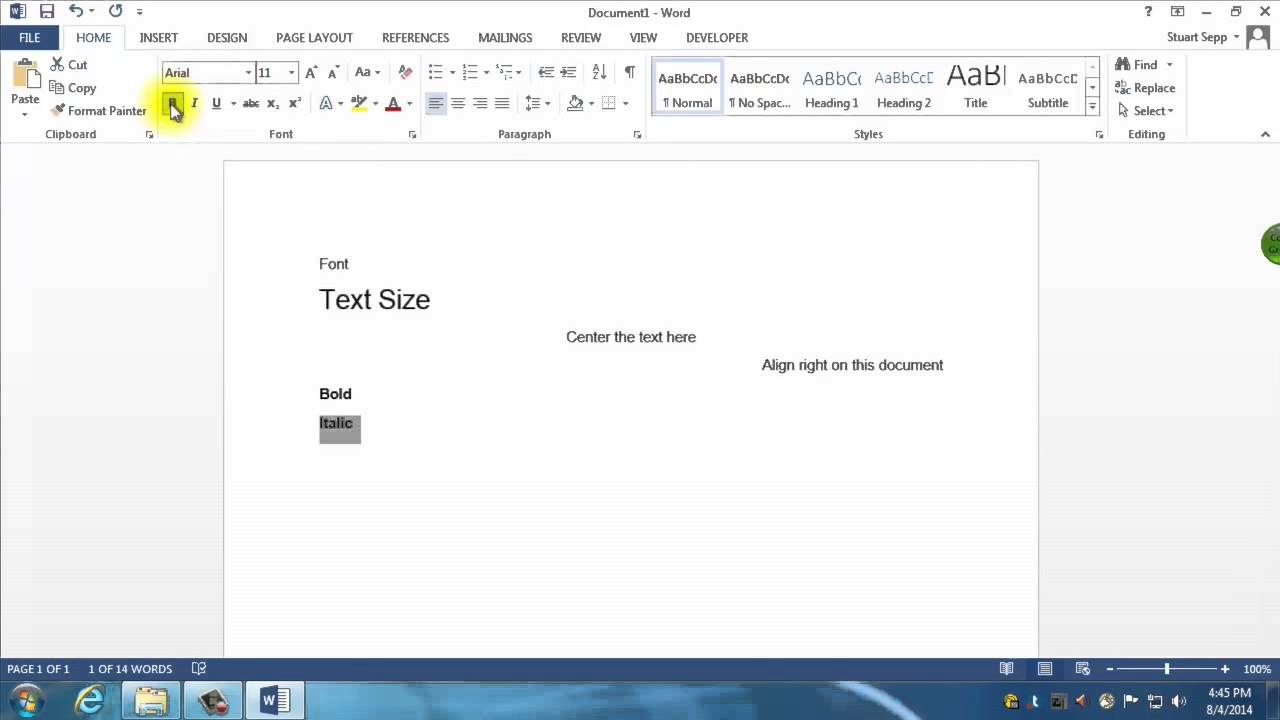 Word Processing Software Examples