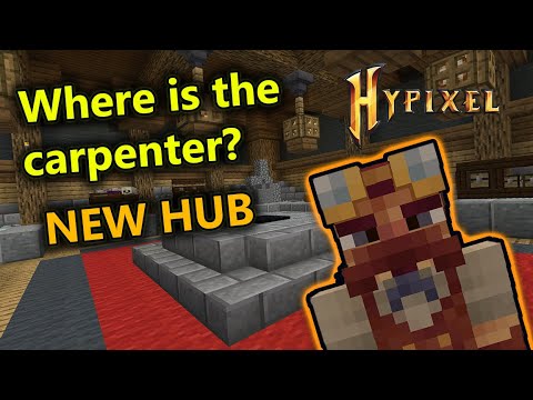 Hypixel Skyblock Where Is The Carpenter New Hub Youtube