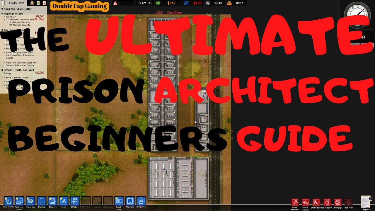 The Ultimate Prison Architect Tutorial Youtube