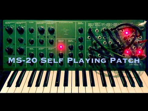 Korg Ms 20 Aug 16 25 Self Playing Patch Youtube