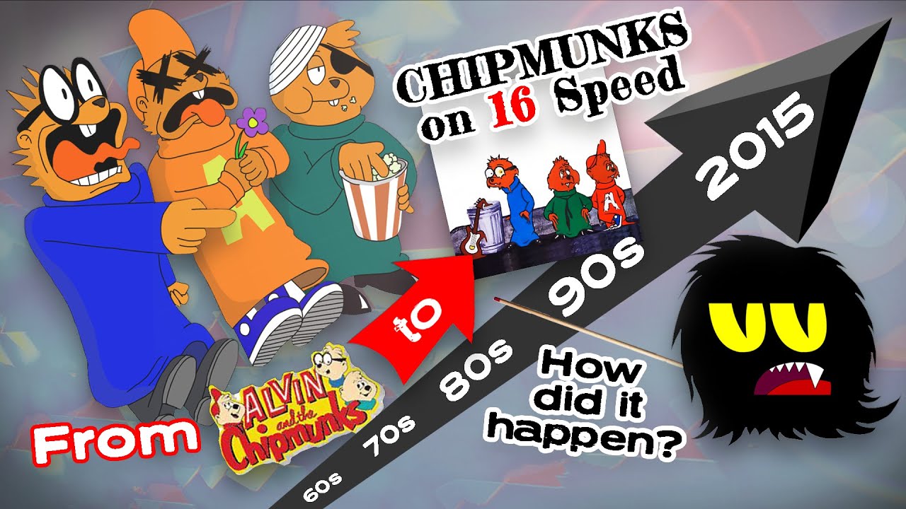 The Ultimate Chipmunks Timeline Chipmunks On 16 Speed Youtube