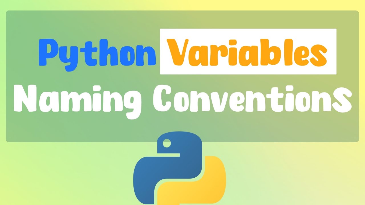 Python Variable Names Snake Case Byteadmin Youtube