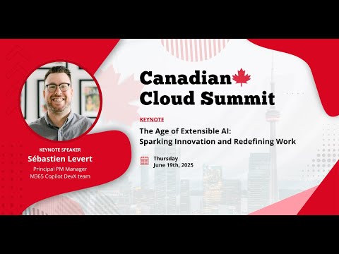 Keynote Canadian Cloud Summit June 2025 Youtube