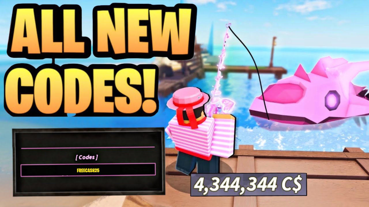 New All Working Fisch Codes 2025 Roblox Fisch Codes Code Fisch