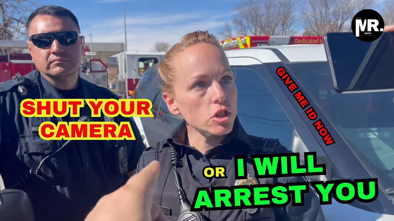 Unhinged Police Try To Enforce Illegal Id Demand Citizen Destroys Them