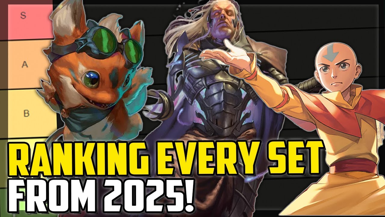 Ranking Every Set From 2025 Best To Worst Magic The Gathering