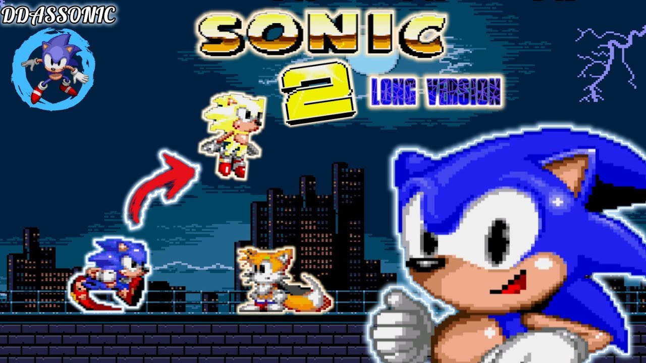 Sonic The Hedgehog 2 Long Version Before The Sequel Style Sonic